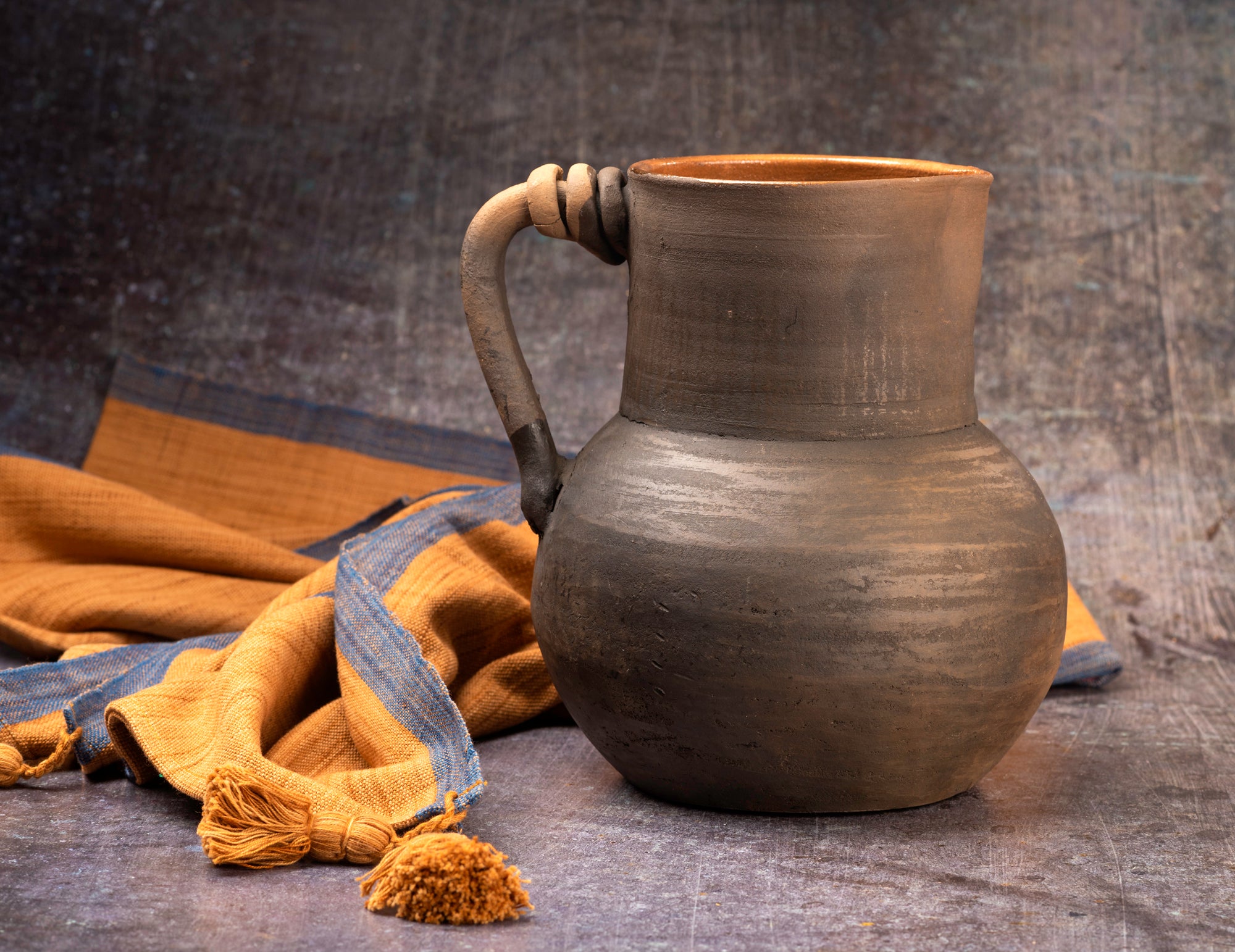 Jarra de Barro Artesanal para el agua – oaxacaXamor